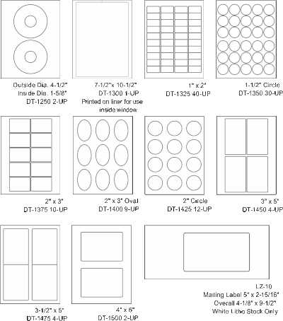 Printer Labels - TST Graphic Solutions & Rubber Stamp
